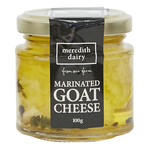 MEREDITH DAIRY MARINATED GOATS CHEESE 100G